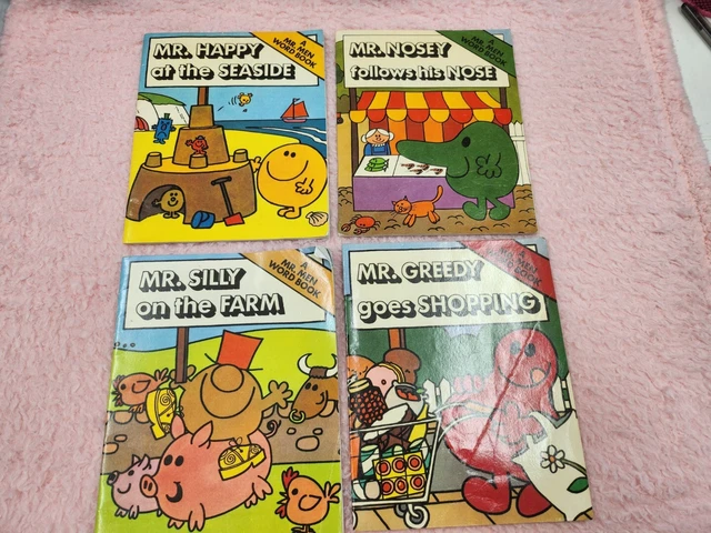 CHILDRENS MR MEN books x4- CG W50 £8.99 - PicClick UK