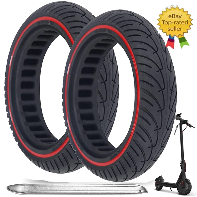2 STK VOLLGUMMI Reifen 8,5 Zoll für Xiaomi Mi Mijia M365 Pro2 1S Lite E-Scooter EUR 27,99 ...