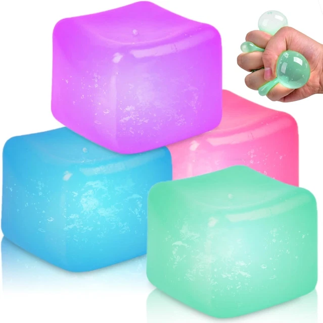 ICE CUBE CHILDRENS Squishy Sensory Nice Cube Fidget Toy £8.99 - PicClick UK