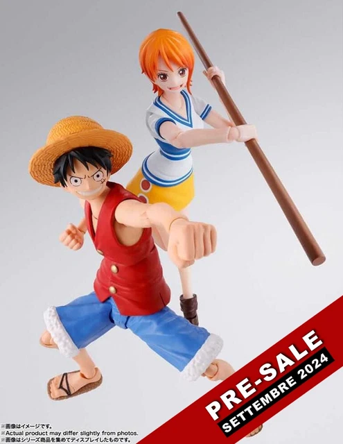 MONKEY D. LUFFY + Nami Romance Dawn - One Piece S.h. Figuarts - Bandai ...