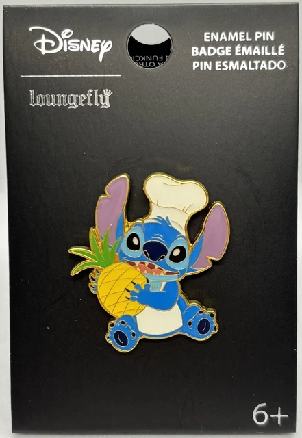 LOUNGEFLY DISNEY LILO & Stitch Chef Pineapple 2024 Disney Pin NWT £16. ...