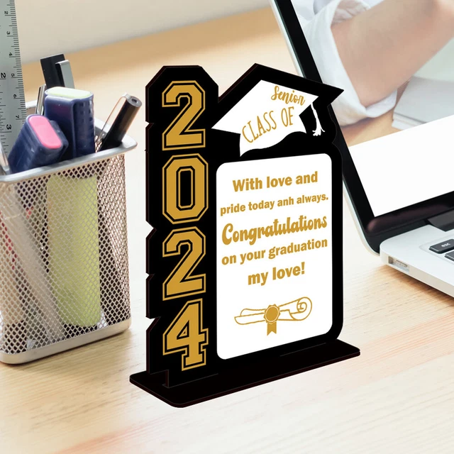 2024 GRADUATION TABLE Centerpiece Freestanding Table Sign for ...
