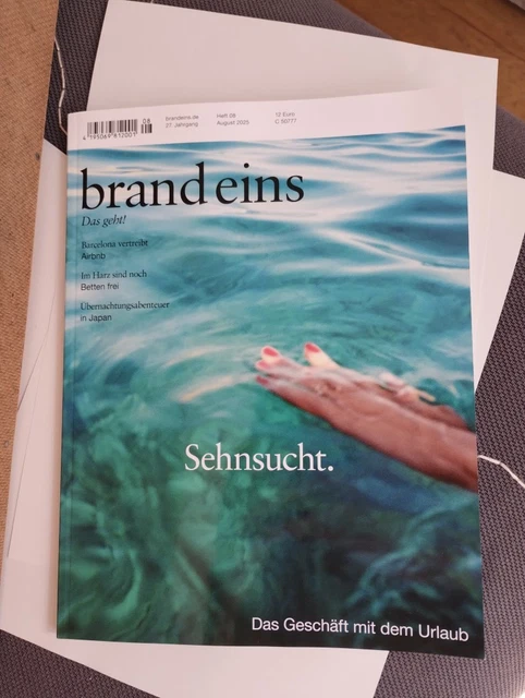 BRAND EINS 08/2025 August 2025 EUR 2,00 - PicClick DE