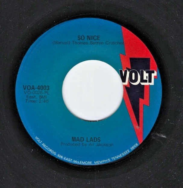 SWEET/NORTHERN SOUL 45 The Mad Lads Volt 4003 $32.98 - PicClick AU