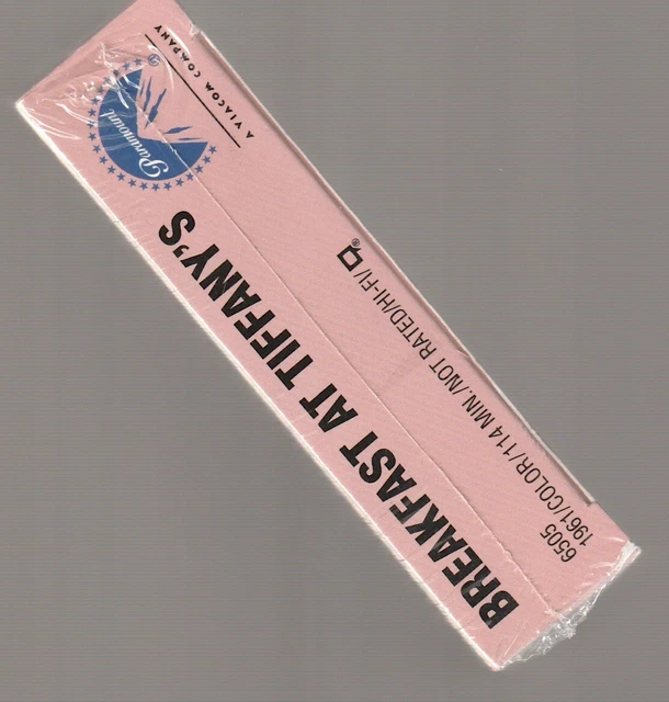 BREAKFAST AT TIFFANY’S Audrey Hepburn George Peppard New Sealed £77.89 ...