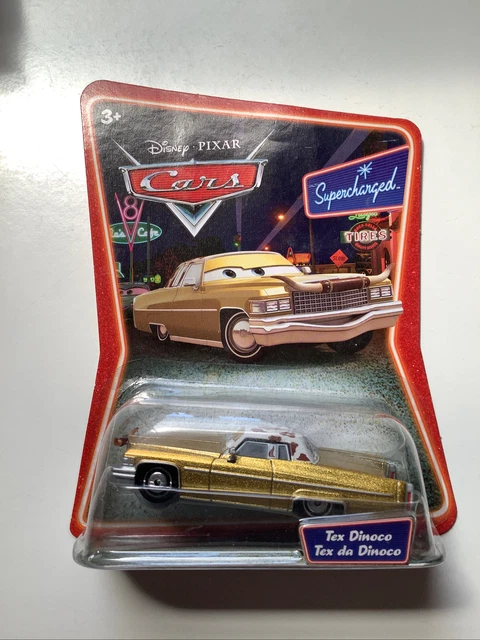 DISNEY PIXAR CARS Tex Dinoco. Supercharged Original Die Cast £10.99 ...