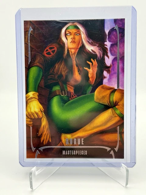 2024 MARVEL MASTERPIECES Nahuel Grego #64 Rogue 044/999 Tier 3 X-Men! £ ...