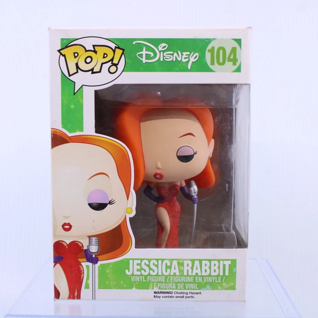 FUNKO POP DISNEY Vaulted Roger Rabbit Jessica Rabbit Vinyl Figure 104 ...