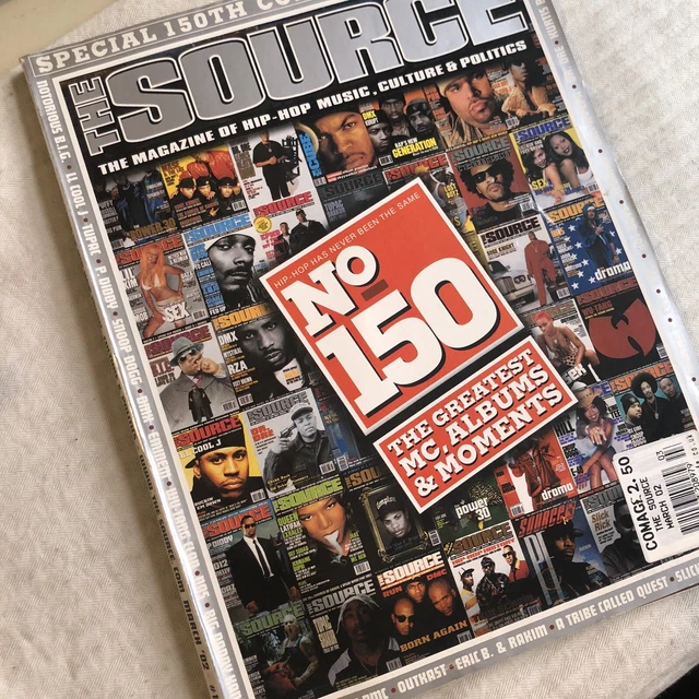 THE SOURCE, MARCH 2002. Issue 150: The Greatest MC, Albums & Moments. £ ...