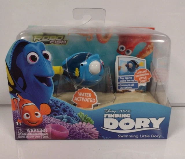 DISNEY PIXAR FINDING Dory Swimming Little Dory Mini Robo Fish Zuru £21. ...