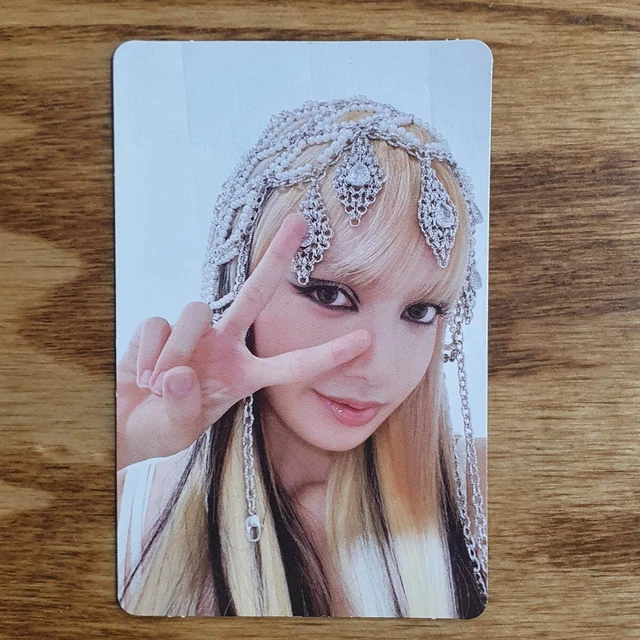LISA BLACKPINK 2ND ALBUM BORN PINK Pink Ver Official Photocard KPOP £11 ...