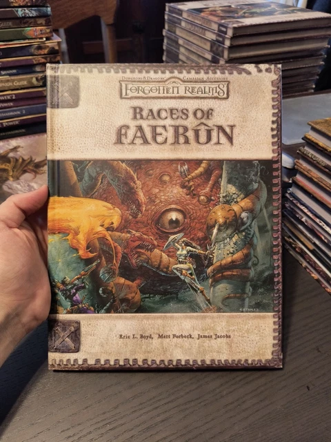 FORGOTTEN REALMS: Races of Faerun Dungeons and Dragons 3.5e EUR 30,61 ...