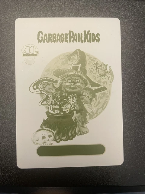 2025 TOPPS WORST of GPK 40th Anniversary Weird Wendy Yellow Printing ...