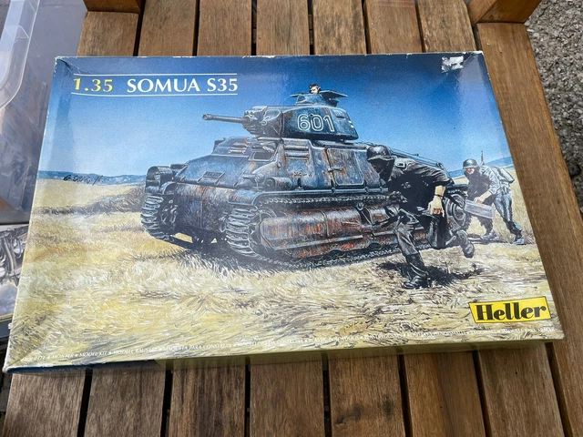 HELLER 81134 SOMUA S35 WWII Tank 1:35 Scale plastic Kit EUR 28,84 - PicClick DE