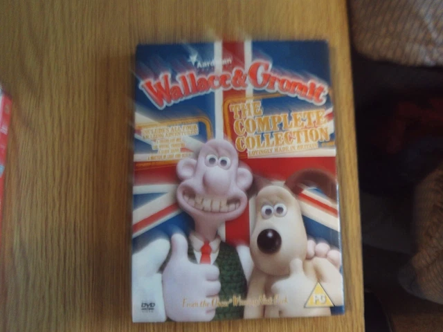 WALLACE AND GROMIT - The Complete Collection [DVD] Region 2 free p+p £3 ...
