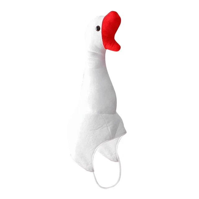 PLUSH LONG NECK Goose Hood Hat Party Animal Cosplay Dress Up Cap £9.01 ...