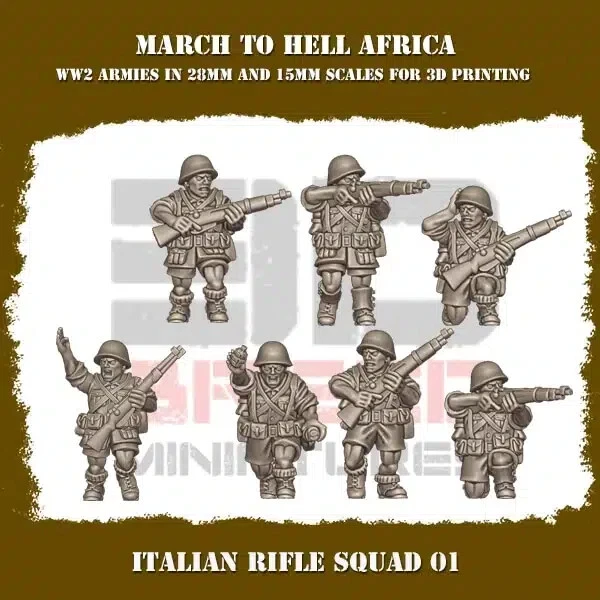 15MM WW2 ITALIAN Troops 'Pick Your Own' 45 Figure Pack Flames of War £ ...