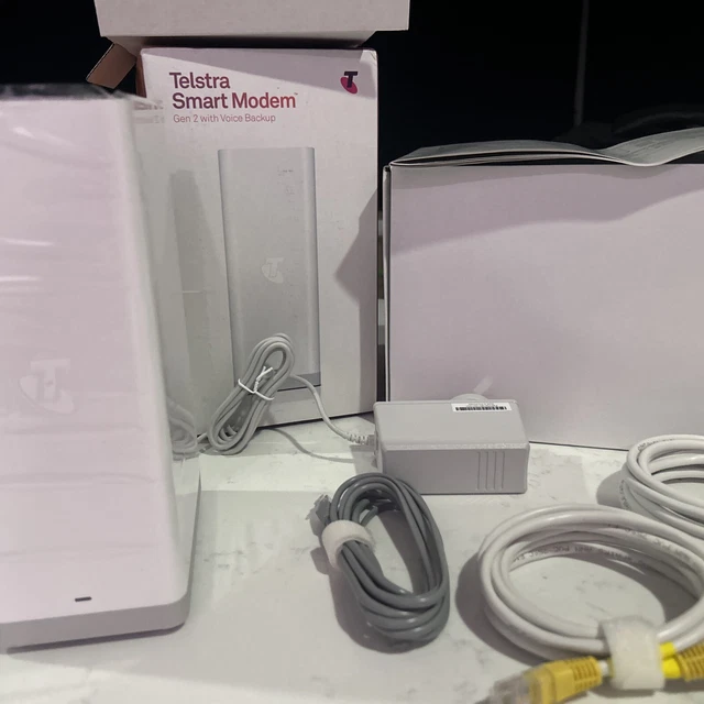 TELSTRA SMART MODEM Gen 2 W/Voice Backup Fttp/Fttc/Hfc, Gen2-Dja0231 $6 ...