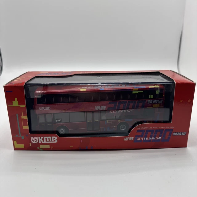 CORGI 44506 1:76 Dennis Duple Metsec Trident Millennium Bus KMB FREE ...