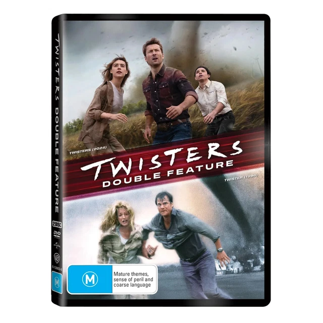BRAND NEW TWISTER + Twisters : Double Feature (DVD, 2024) *PREORDER R4 ...