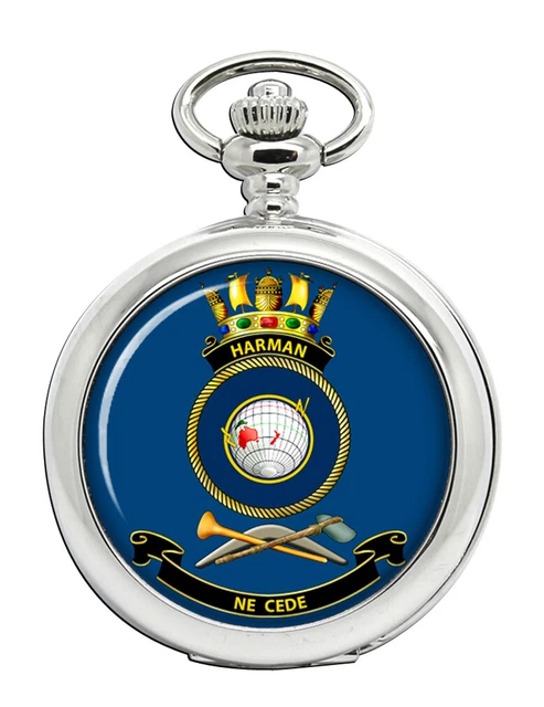 HMAS HARMAN ROYAL Australian Navy Pocket Watch EUR 54,22 - PicClick FR