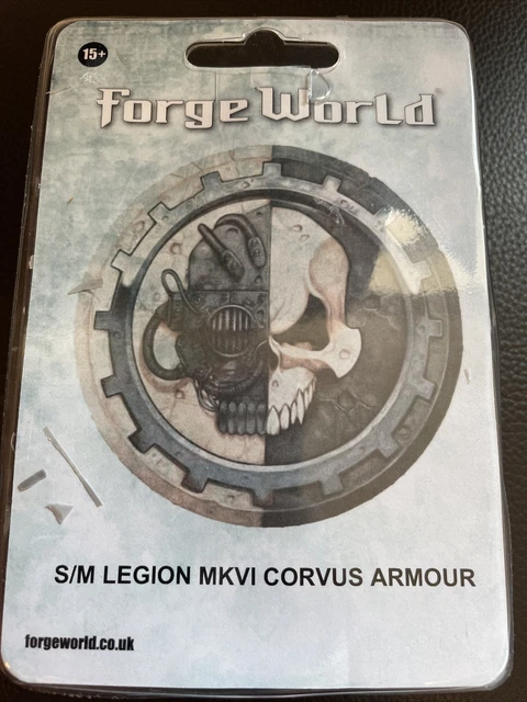 FIVE FORGEWORLD MKVI Mk6 Corvus Armour Space Marines Horus Heresy OOP £ ...