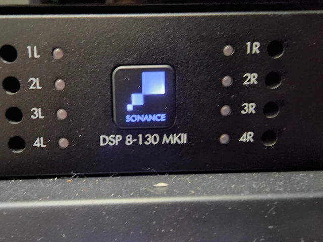 SONANCE DSP 8-130 MKII 8-Channel Amplifier With Digital & Analog ...