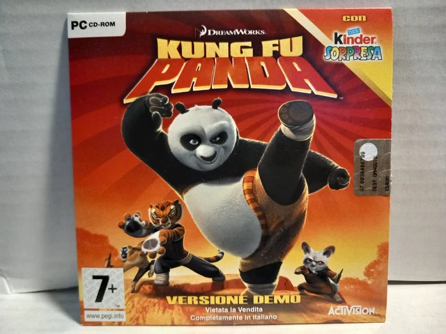KINDER FERRERO SURPRISE Kung Fu Panda Disney Dream Works Gioco Pc Demo ...