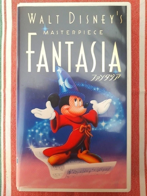 VHS WALT DISNEY Fantasia/Fantasia 119 Minutes Japan M18 £21.97 ...