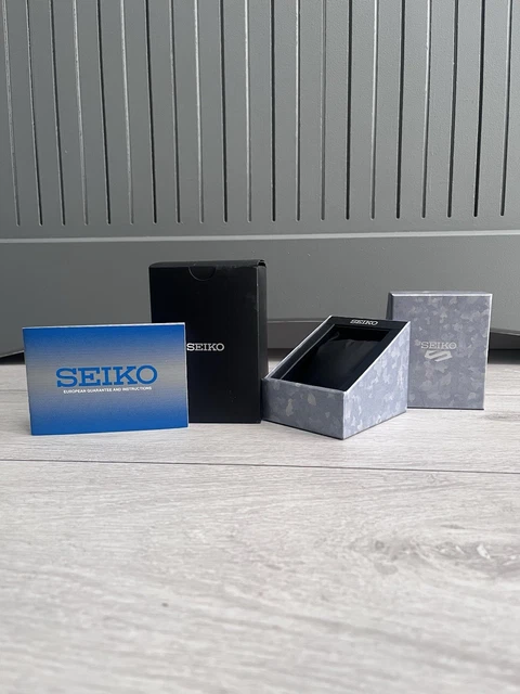 SEIKO 5 AUTOMATIC Watch Presentation Box (Empty) £9.56 - PicClick UK