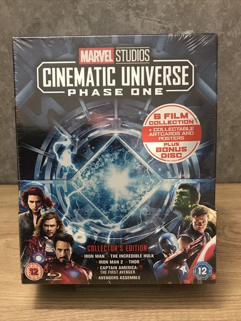 MARVEL STUDIOS CINEMATIC Universe - Phase One Collector’s Edition [Blu ...