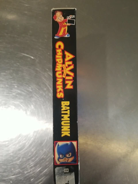 CLASSIQUE ALVIN AND the Chipmunks Go to the Movies - Batmunk (VHS, 1992 ...