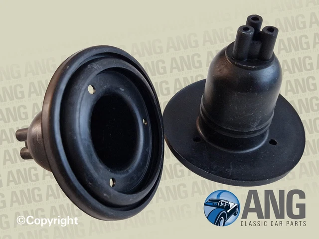 TRIUMPH SPITFIRE MKI, II, III. GT6 Mk1 L594 TYPE LAMP RUBBER BOOTS x 2 ...