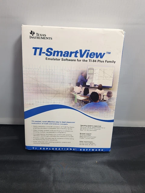 TEXAS INSTRUMENTS TI-SMART View Emulator Software for the TI-84 Plus ...