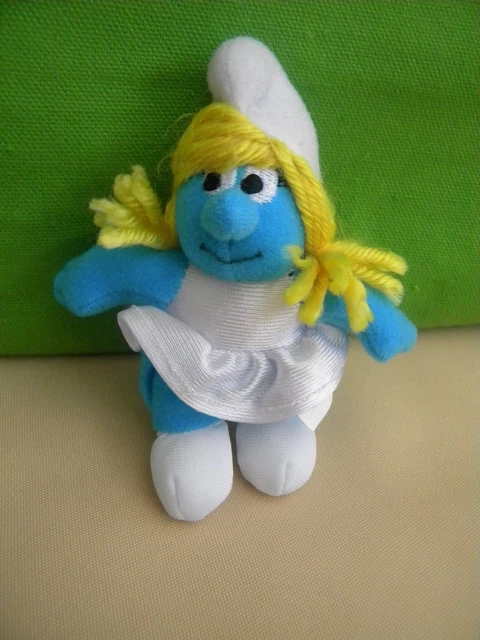 FIGURA DA COLLEZIONE Mc Donalds figura puffo puffi 11 cm altezza TOP ...