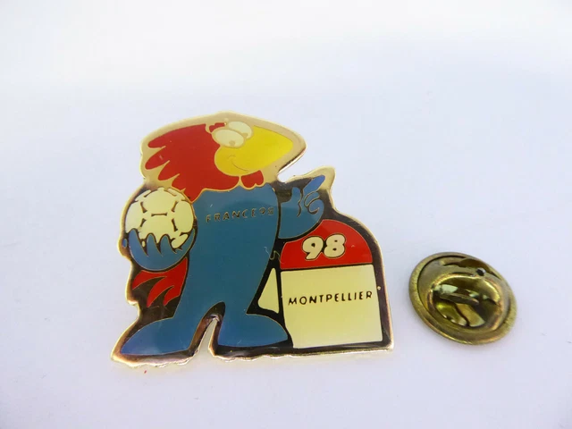 PIN'S PINS PIN Badge France 98 Football MONTPELLIER COUPE DU MONDE ...
