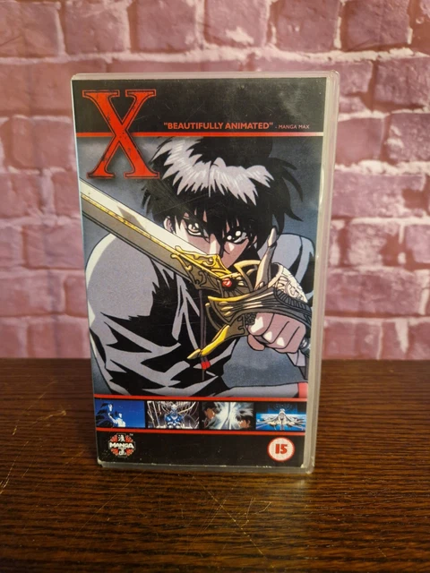 VINTAGE 2000 X Manga Anime Rare PAL VHS Video Full Movie £5.00 ...