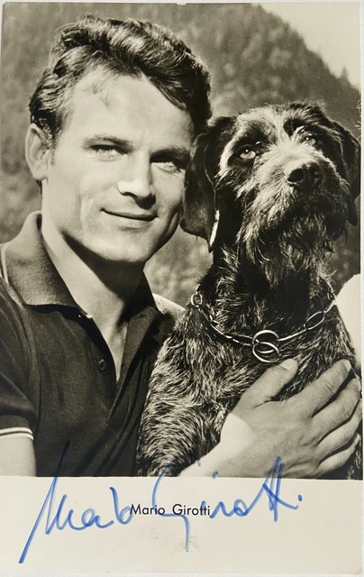 MARIO GIROTTI TERENCE Hill signé signature originale signature ...