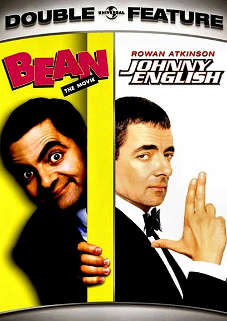 NEW 2DVD - MR BEAN the MOVIE + JOHNNY ENGLISH - ROWAN ATKINSON DOUBLE ...