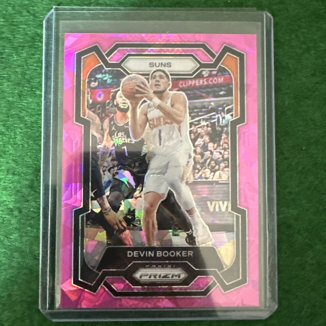 2023 24 Panini Prizm Devin Booker Rose Glace Fissurée Prizm 58 Phoenix Suns Eur 133 Picclick Fr