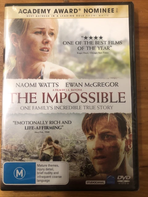 THE IMPOSSIBLE (DVD, 2012) | Naomi Watts, Ewan McGregor | Tsunami ...