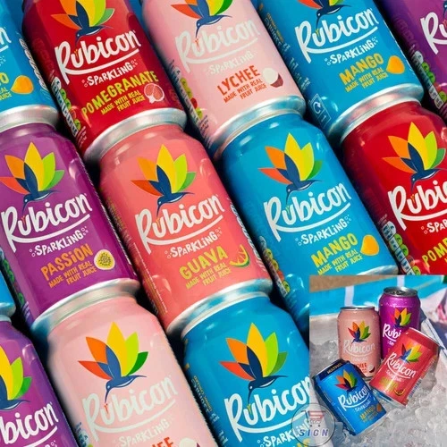 330ML X 24 Rubicon Can/Guava/Lychee/Mango/Pomegranate/Passion £26.99 ...