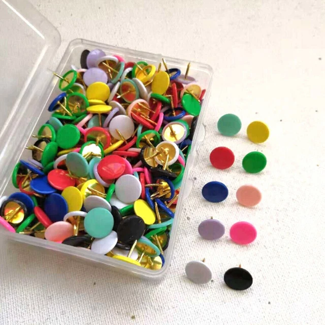 100PCS ROND CLOU Billboard carte point de positionnement du pouce EUR 7 ...