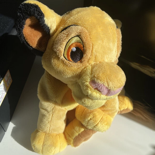 DISNEY STORE GENUINE Authentic The Lion King Simba Cub Plush Soft ...