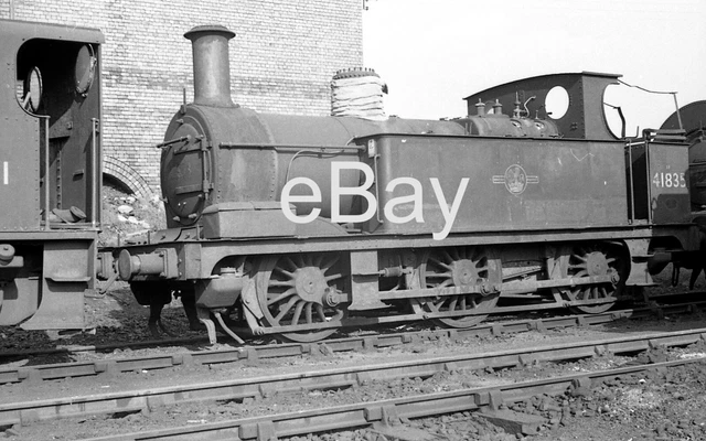 RAILWAY STEAM NEGATIVE Johnson 1F 41835 Canklow MPD 41D 27/6/66 ...