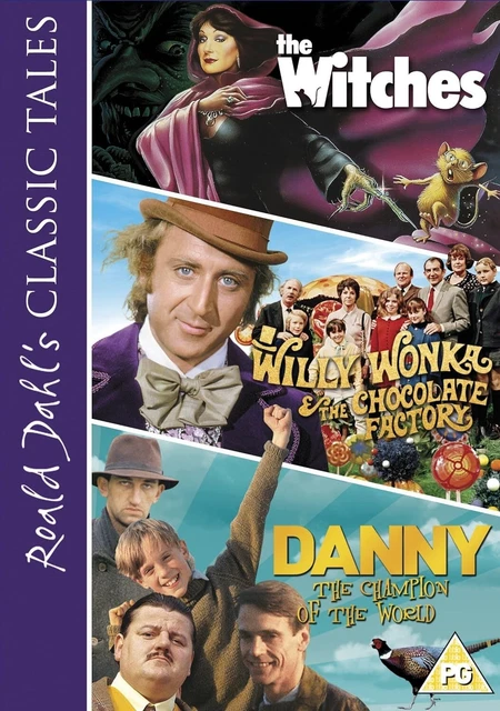 ROALD DAHLS MOVIE TALES DVD Danny The Champion Of The World Witches ...