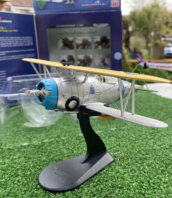 HOBBYMASTER GRUMMAN F3F-1 VF-4, Section 3 Leader USS Ranger, 1930’s ...