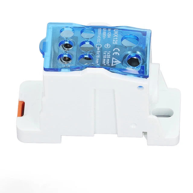 TERMINAL JUNCTION BOX 1000V AC DC Flame Retardant Terminal Block Wire ...