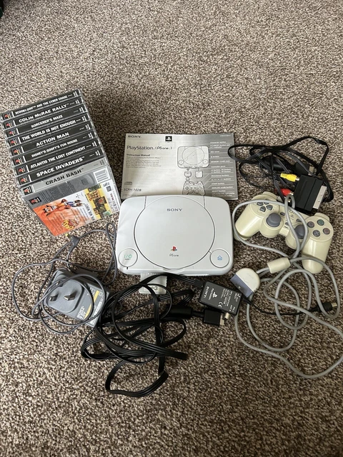 SONY PLAYSTATION 1 (PS One) Console & Games Bundle £59.99 - PicClick UK
