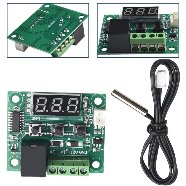 MODULE THERMOSTAT NUMÉRIQUE efficace 12 V parfait pour diverses ...